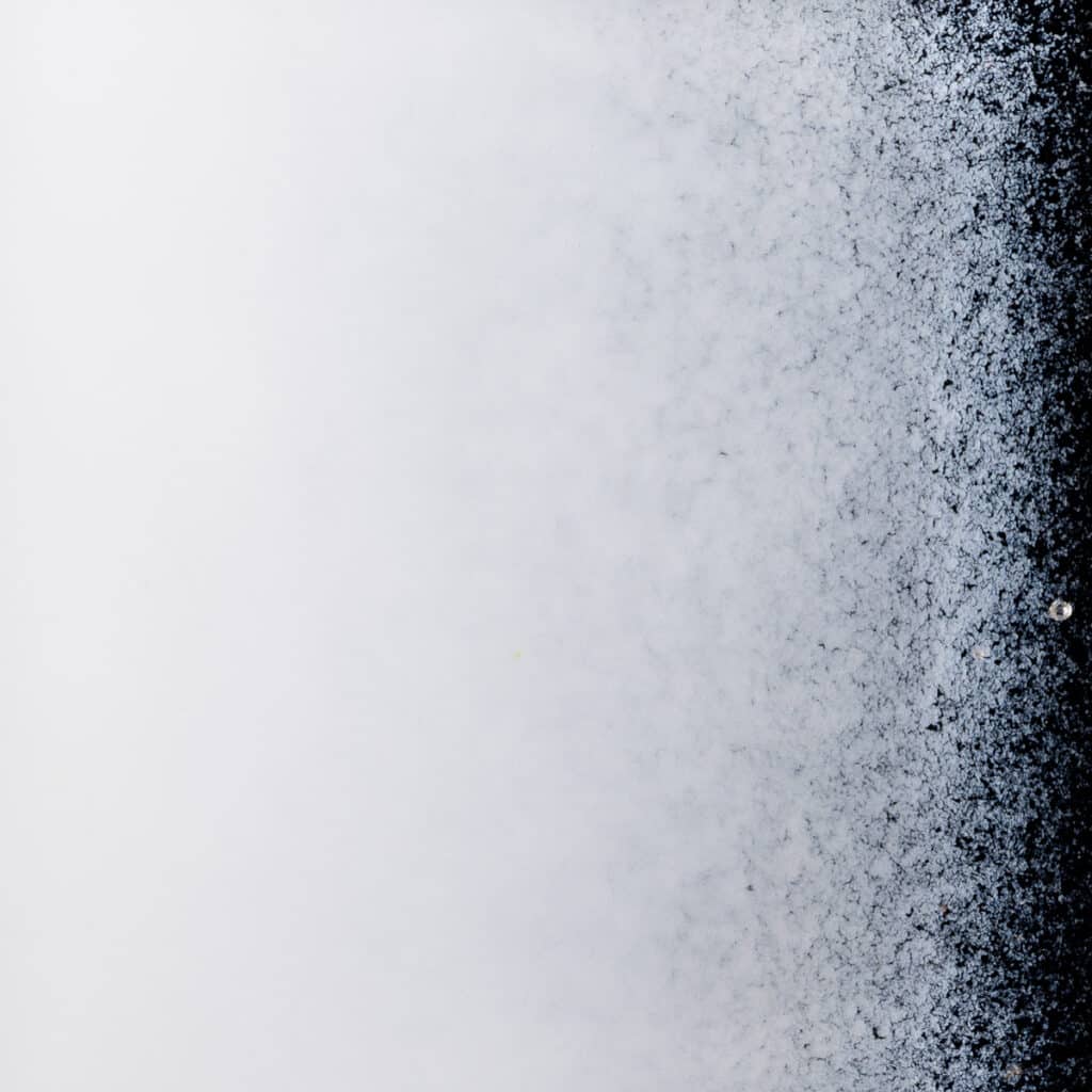 Bullseye Glass | About Our Glass | Opaque White Opalescent (000013)