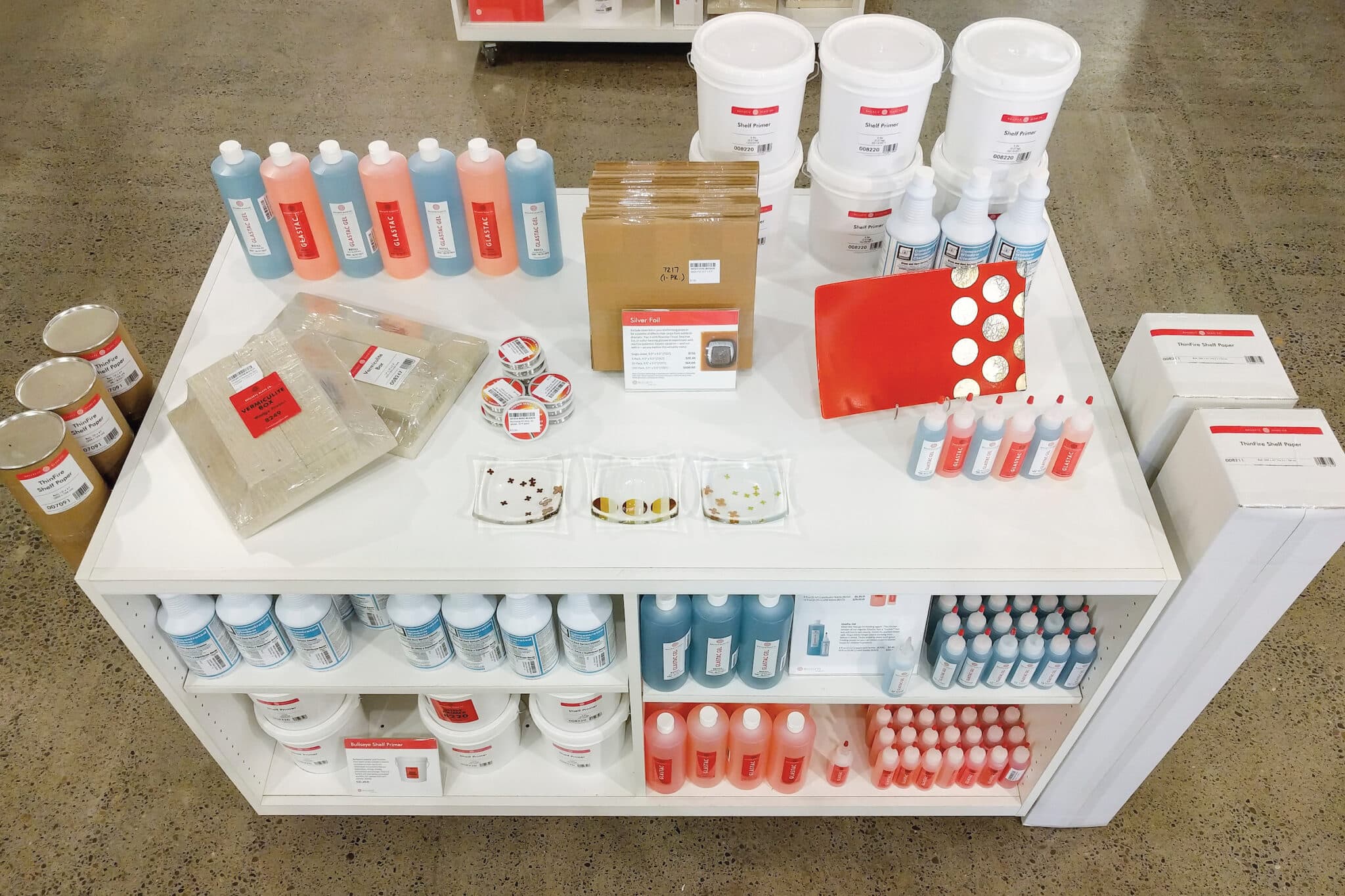 Bullseye Glass - Hand cast glass since 1974