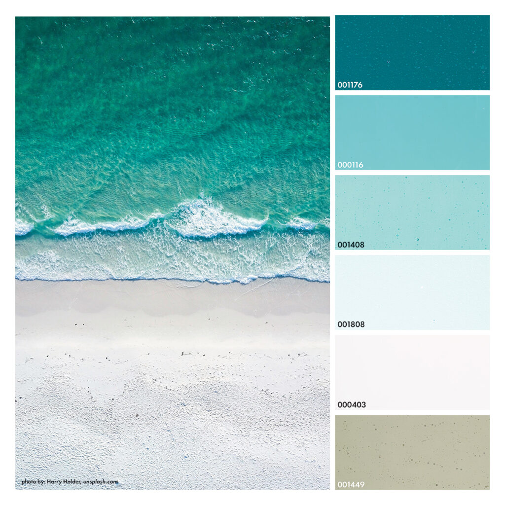 Summer palettes in Bullseye glass, 1-3 | Bullseye Glass