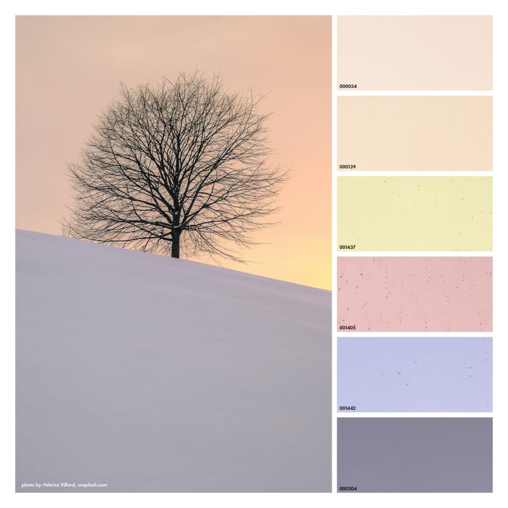 Winter palettes in Bullseye glass, 1-3 | Bullseye Glass