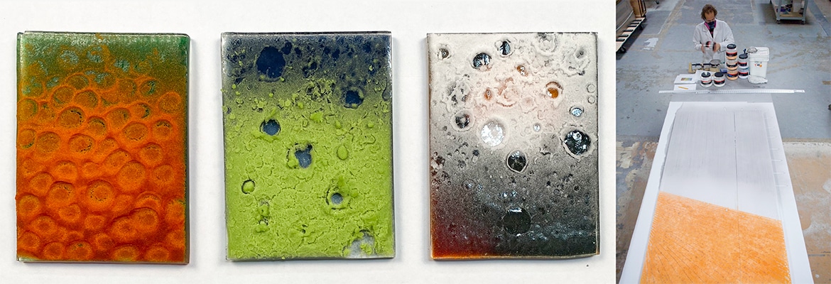 Bullseye Glass - Hand cast glass since 1974